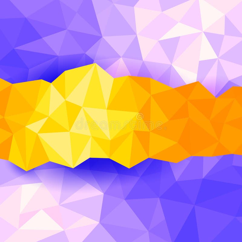 Abstract Polygon Background Stock Vector - Illustration of colorful ...