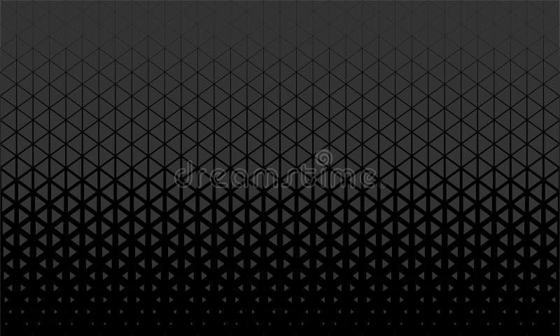 Abstract Polygon Black and Grey Graphic Triangle Pattern. Stock Vector ...