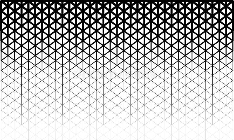 Abstract Polygon Black and White Graphic Triangle Pattern. Stock Vector ...