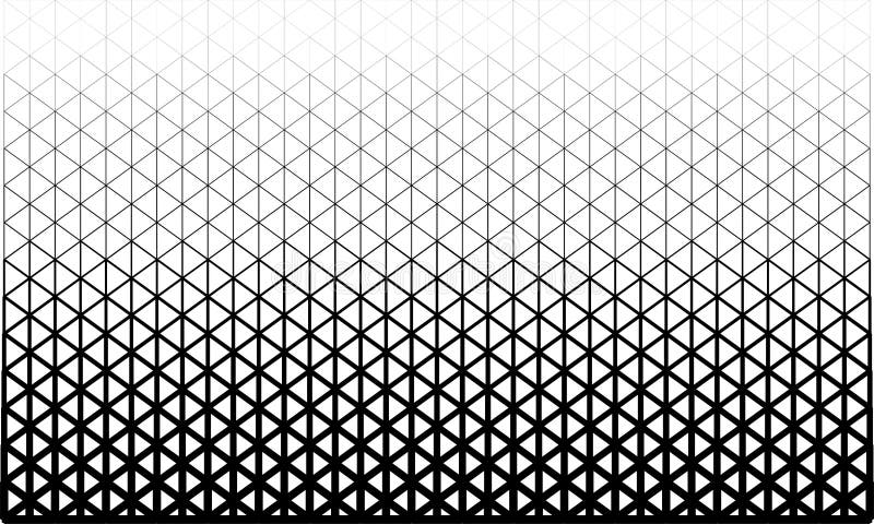 Abstract Polygon Black and White Graphic Triangle Pattern. Stock Vector ...