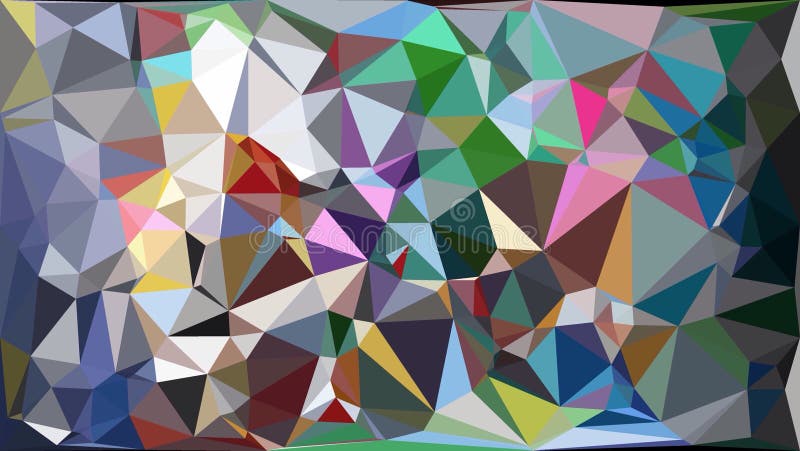 Abstract Polygon Colorful Color Wallpaper Stock Illustration ...