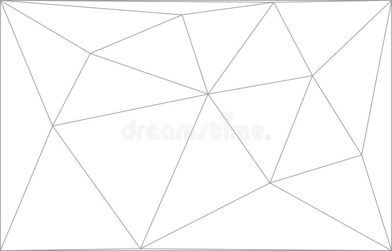 Abstract Polygon Geometric Lines Background Stock Vector - Illustration ...