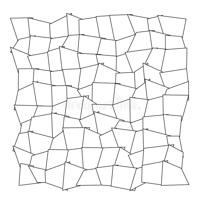 Abstract Polygon Grid Images White Frame Tiles Stock Illustration ...