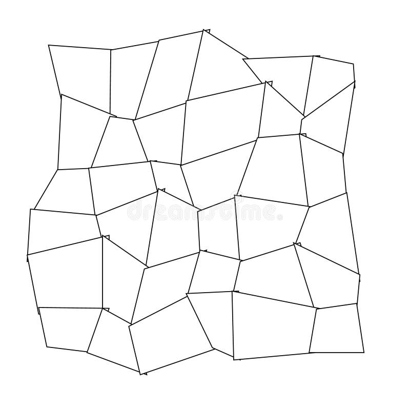 Abstract Polygon Grid Images White Frame Tiles Stock Illustration ...