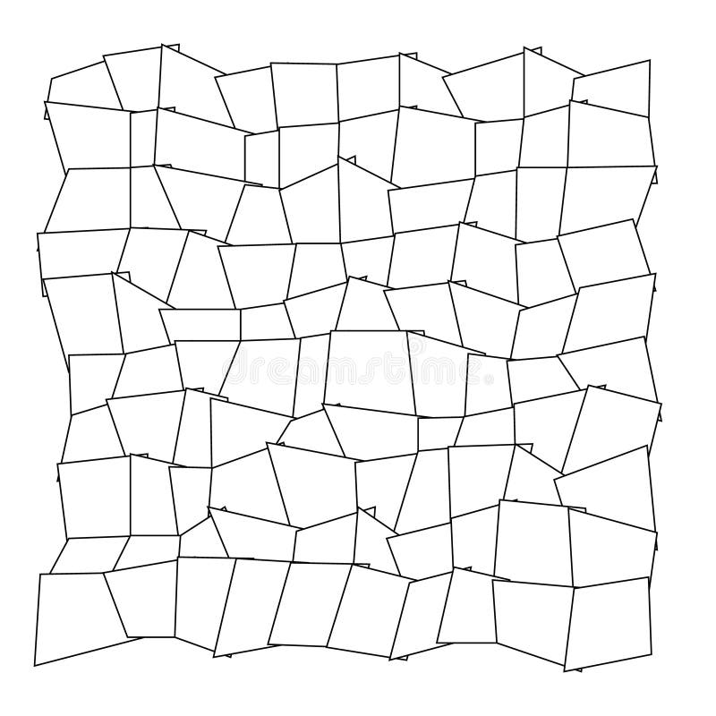 Abstract Polygon Grid Images White Frame Tiles Stock Illustration ...