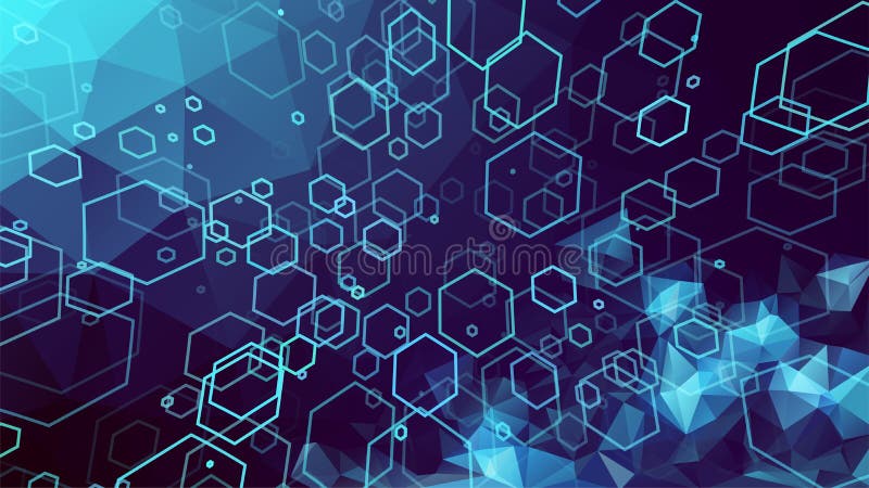 Abstract Polygon and Hexagon Background. Polygonal Pattern with Hexagon ... Abstract Polygon and Hexagon Background. Polygonal Pattern with Hexagon ...