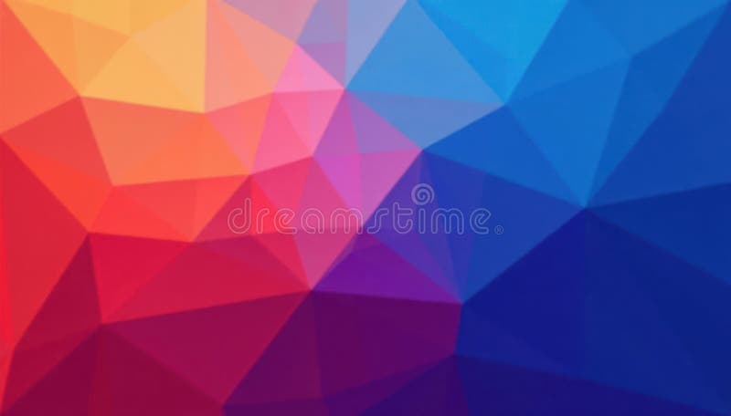 Abstract Polygonal Backdrop, Blue Hues, Sharp Angles , Vector, Colorful ...