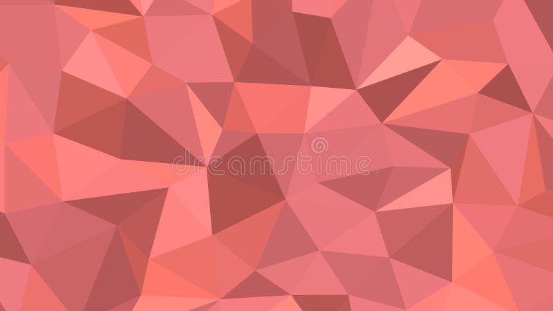 Abstract Polygonal Background, Light Coral Geometric Vector Stock ...