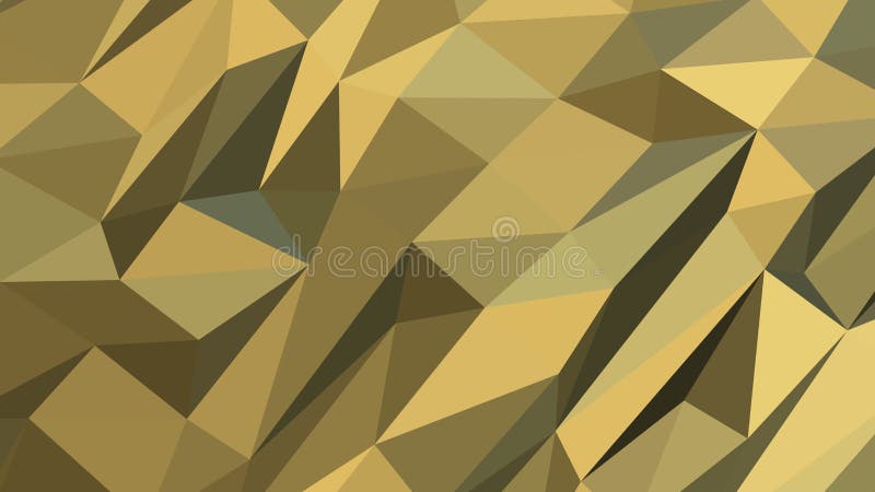 Abstract Polygonal Background. Modern Wallpaper. Dark Khaki Vector ...