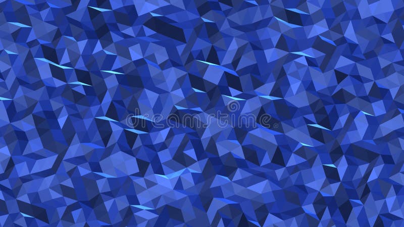 Abstract Polygonal Background, Royal Blue Geometric Vector Stock Vector ...