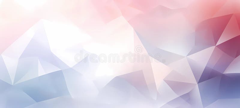Abstract Polygonal Background Triangular Low Poly Style Generative Ai