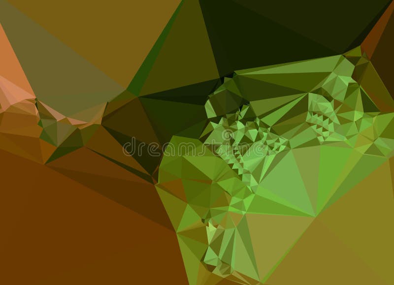 Abstract Polygonal Geometric Background. Stock Illustration ...