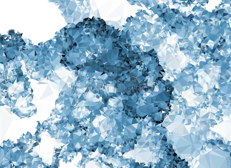 Abstract Polygonal Geometric Background. Stock Illustration ...