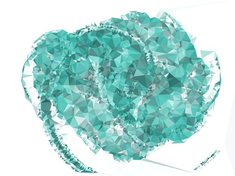 Abstract Polygonal Geometric Background. Stock Illustration ...