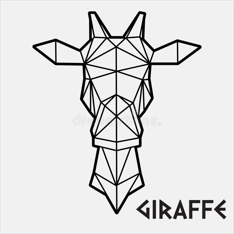 Abstract Polygonal Geometric Head of a Animals Set Vector Stock Vector ...