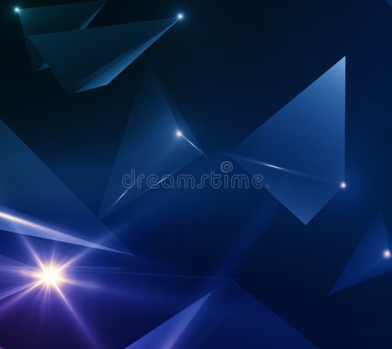 Polygonal hi-tech texture stock illustration. Illustration of modern ...