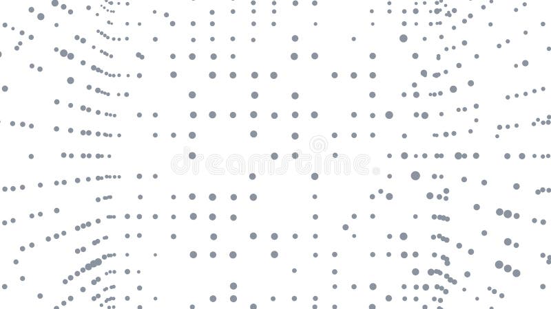 Abstract Polygonal Perspective Space. Dots Connected by Lines. Abstract ...