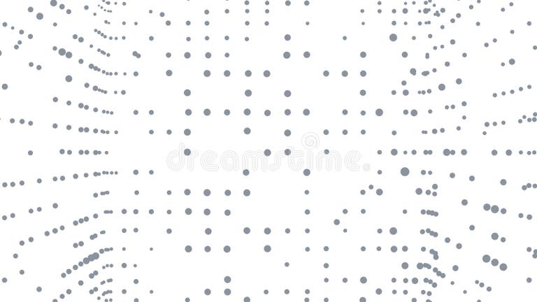 Abstract Polygonal Perspective Space. Dots Connected by Lines. Abstract ...