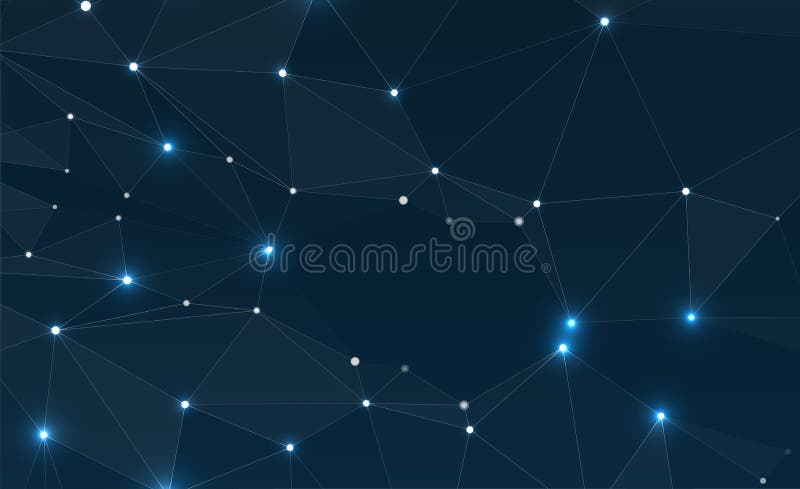 Abstract polygonal space stock vector. Illustration of line - 247978033