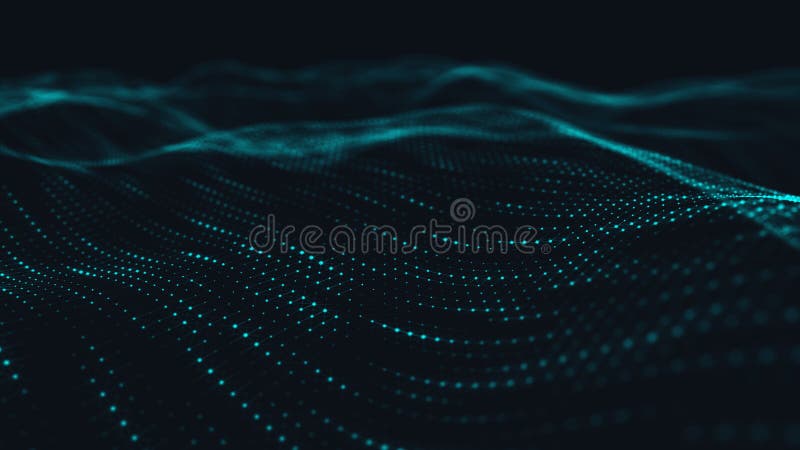 Abstract Polygonal Space Low Poly Dark Background Stock Illustration ...