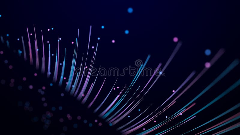 Abstract Polygonal Space of Moving Particles. Information Space Flow ...