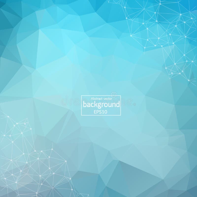 Abstract Polygonal Surface Background. Low Poly Mesh Design with ...