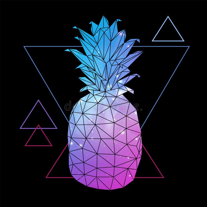 Polygon Pineapple Stock Illustrations – 138 Polygon Pineapple Stock ...