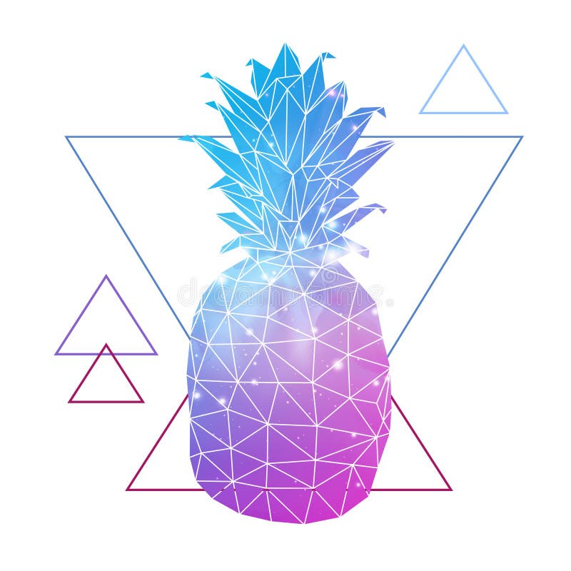 Polygon Pineapple Stock Illustrations – 138 Polygon Pineapple Stock ...