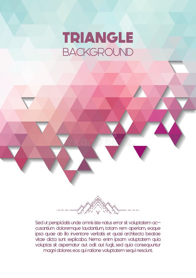 Abstract Polygonal Vector Background Stock Vector - Illustration of ...