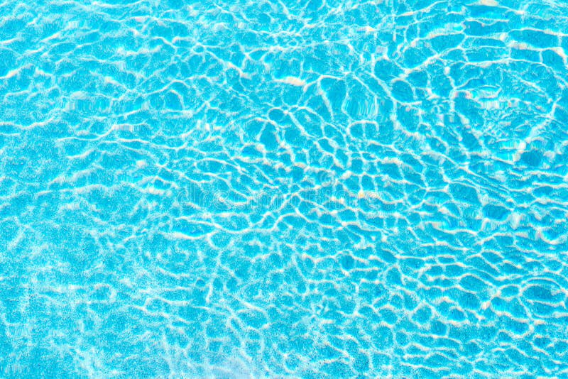Abstract Pool Water Surface and Background with Sun Light Reflection ...
