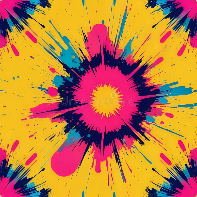 Paint Splash Pattern Stock Illustrations – 427,796 Paint Splash Pattern ...