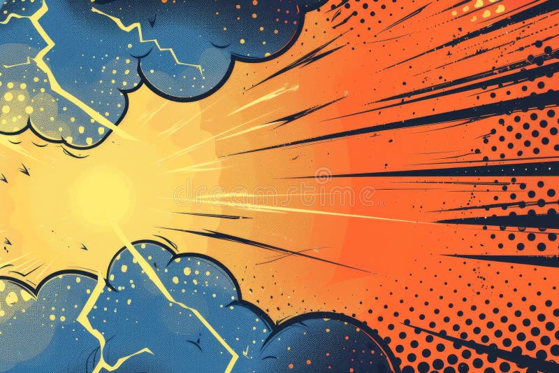 Abstract Pop-art Style Image with Bright Colors Stock Image - Image of ...