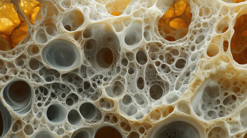 Abstract Porous Texture Resembling Intricate Sponge Structure Stock ...