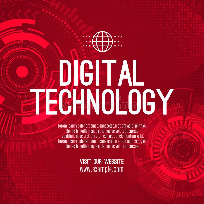 Red Information Technology Stock Illustrations – 64,435 Red Information ...