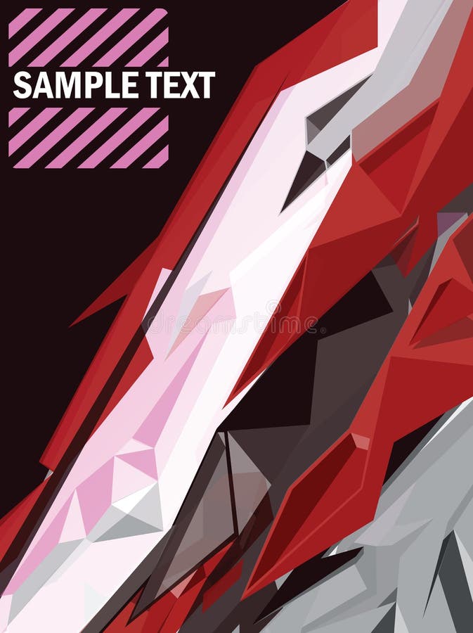 Abstract poster stock vector. Illustration of abstract - 8724812