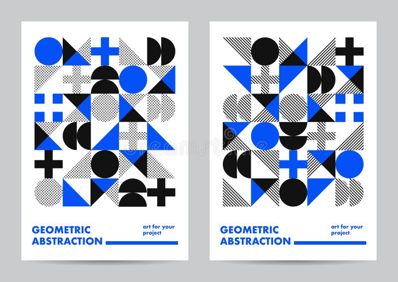 Abstract Poster Design Template Stock Vector - Illustration of layout ...