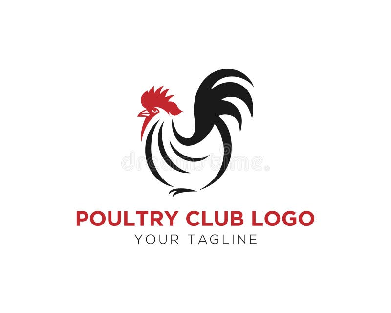 Abstract Poultry Club Logo Icon Design. Stock Vector - Illustration of ...