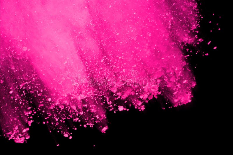 Abstract Powder Splatted Background,Freeze Motion of Color Powder ...