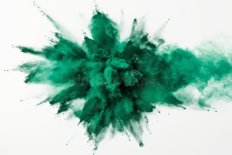 Abstract Powder Splatted Background on White Background. the Image is ...