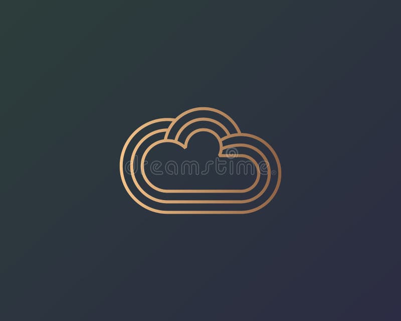 Abstract Premium Gradient Cloud Vector Logotype. Data Storage Download ... Abstract Premium Gradient Cloud Vector Logotype. Data Storage Download ...