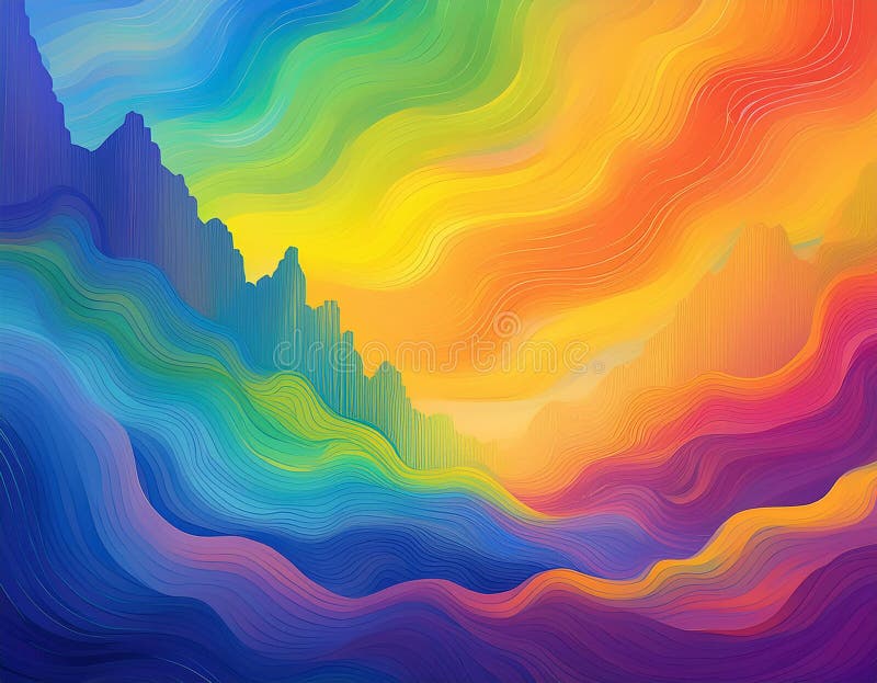 Abstract Pride Lgbtq+ Background Stock Illustration - Illustration of ...