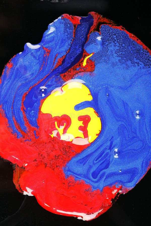 Abstract primary colors stock image. Image of painting - 6291635