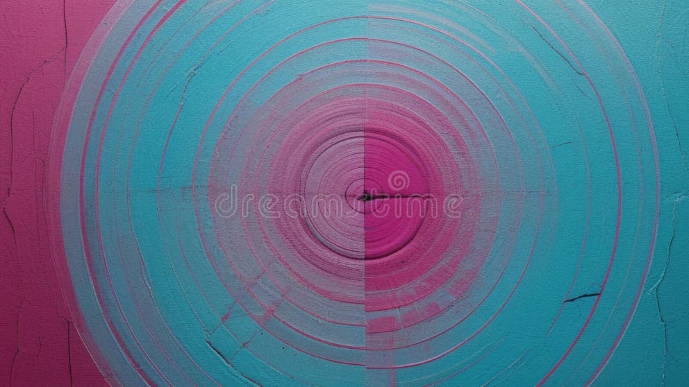 Abstract Print Error Texture. CMYK Misregistration Canvas Stock ...