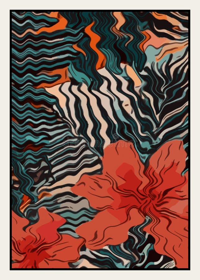 Abstract Printable Illustration. Designs of Covers, Brochures Stock ...