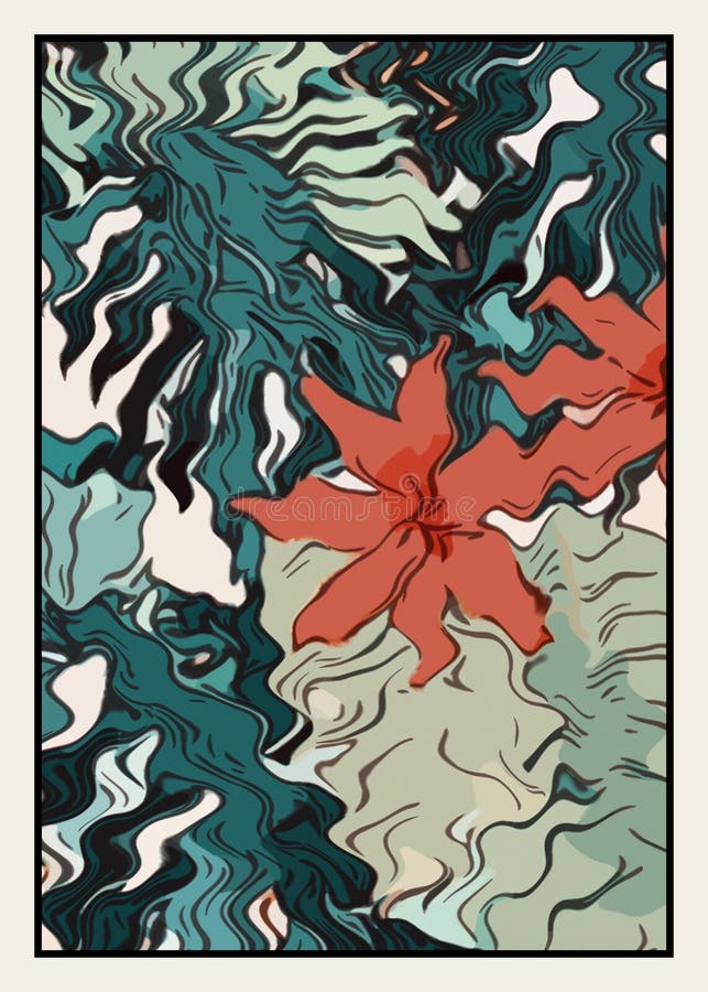 Abstract Printable Illustration. Designs of Covers, Brochures Stock ...