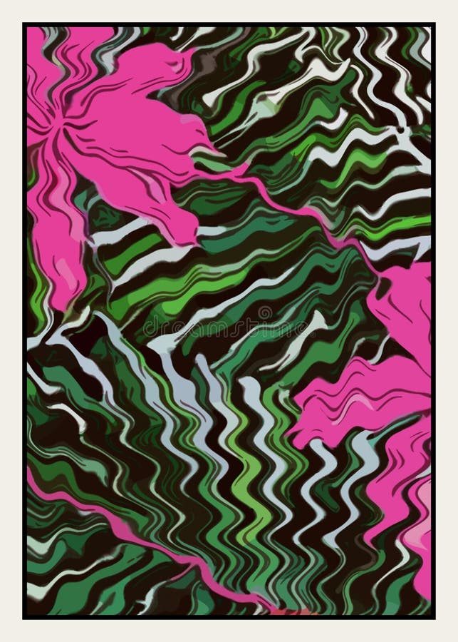 Abstract Printable Illustration. Designs of Covers, Brochures Stock ...