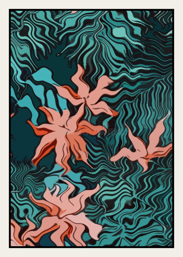 Abstract Printable Illustration. Designs of Covers, Brochures Stock ...