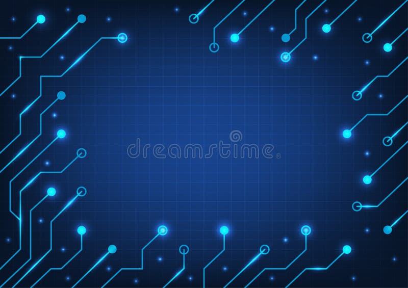 Abstract Printed Circuit Board Pattern Wallpaper Background Stock ...