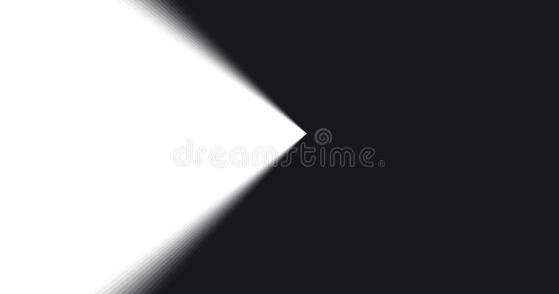 Abstract Prism Black and White Stock Illustration - Illustration of ...