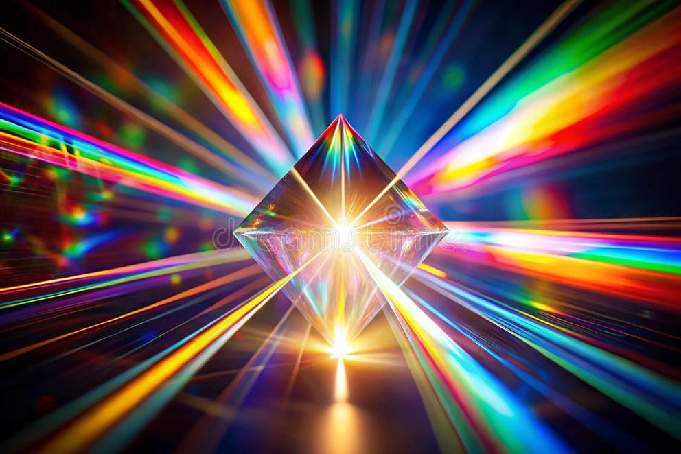 Abstract Prism Light Burst Leak Stock Illustration - Illustration of motion, effect: 362015889